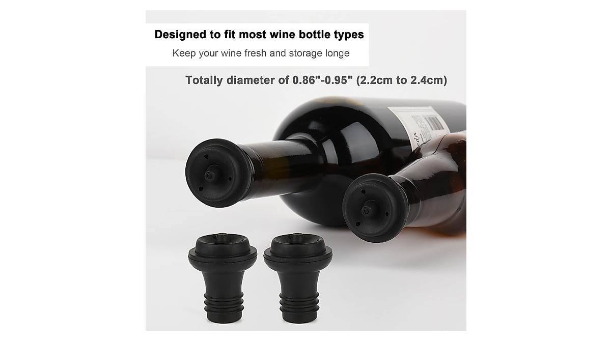 Cosmos 12PCS Air Tight Wine Bottle Stoppers
