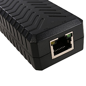 UHPPOTE 1-Port 10/100M PoE Extender IEEE802.3af for Ethernet Security Systems IP Camera