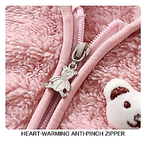 Tumaron Baby Girls Snowsuit Toddler Jacket Winter Bear Clothes Coat 12-18 Months Sweater