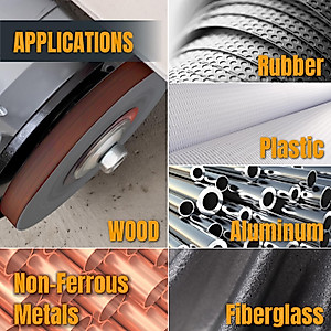 POWERTEC 1/2 x 18 Inch Sanding Belts, 20PK, 40 Grit Aluminum Oxide Belt Sander Sanding Belt for Air File Belt Sander, Woodworking, Metal Polishing (401804)