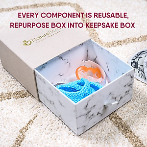 NatureBond Reusable Nursing Pads. Set of 10 Nipple Pads for Breastfeeding, Breathable Breast Pads for Breastfeeding with Wash Bag & Box, Organic Viscose Made from Bamboo