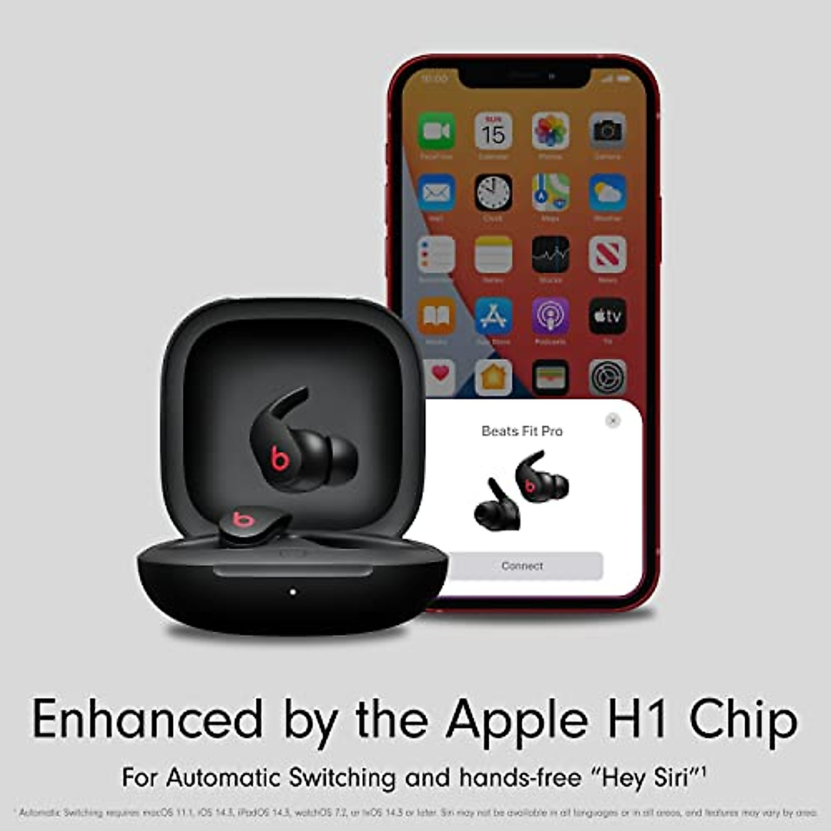 Beats Fit Pro True Wireless Noise Cancelling in-Ear Headphones - Black (Renewed Premium)