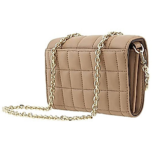 Michael Kors Camel Soho Wallet With Removable Chain Shoulder Strap