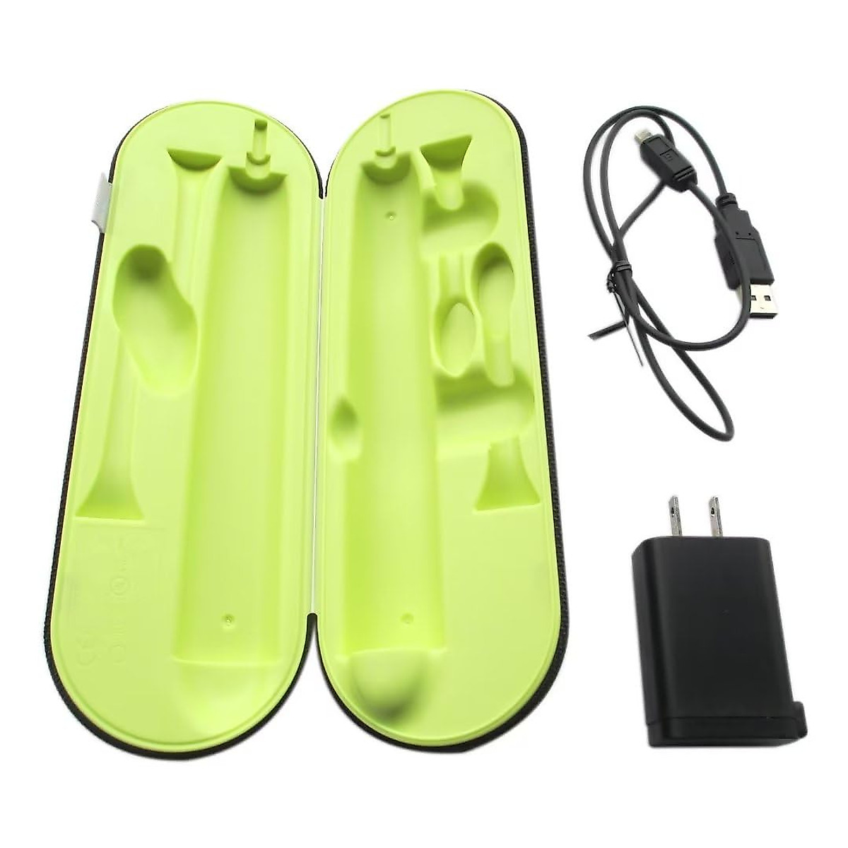 HX9210 HX9200 Travel Charger Case w/AC Charer+US Cable For PHILIPS Sonicare DiamondClean HX9340 HX9350 HX9382/HX9342/HX939L Toothbrushes