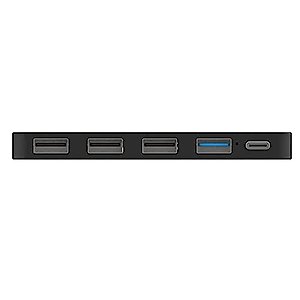 HUB Converter 2 to 5 Inline Docking Station Splitter Multifunctional Hub for Gaming Console