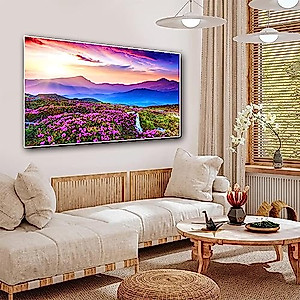 2 Pack Diamond Painting Kits，Large 5D DIY Sunrise Aurora Diamond Painting Kits for Adults，Full Drill Crystal Rhinestone Arts and Crafts，Flower Gem Art Painting with Diamond Home Wall Decor (28X16inch)