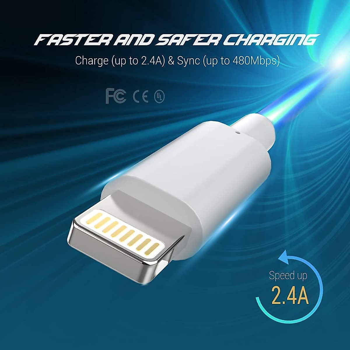 MFi Certified Lightning Cable - iPhone Charger Cable 3 Pack 6ft - ilikable Durable iPhone Charging Cable Cord for iPhone 14 13 12 11 Mini Pro XR Xs Max X SE 8 Plus 7 Plus 6S Plus iPad AirPods