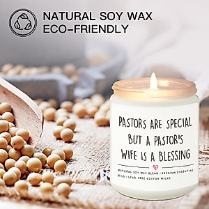Pastor's Wife Appreciation Gifts for Women, Gifts for Pastors Wife, Unique Christmas Christian Birthday Gift for Preacher's Wife, Thank You Gift for Priest's Wife, Candle Gifts for Minister's Wife