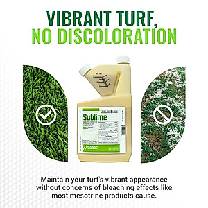 Albaugh Sublime Weed Killer, Unrivaled Defense Against Crabgrass, Creeping Charlie, Dandelions & More, Non-Bleaching, Fast-Acting, Commercial & Residential, 1 Quart