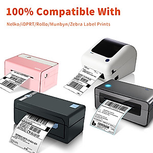 JADENS 4x6 Thermal Labels - 350 Labels, Compatible with Rollo, Brother, Zebra and Most Thermal Printer, Perforated, Commercial Grade, Doesn't Compatible with Dymo