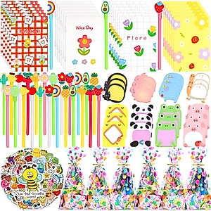Mepmela Stationery Party Favors, 24pack Stationery Party Supplies for Kids, Birthday Goodie Bag Stuffers Christmas Classroom Gifts for Kids Bulk Christmas Class Gifts for Students