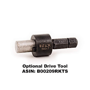 E-Z LOK - 319-8 E-Z Lok Externally Threaded Insert, C12L14 Carbon Steel, Meets AISI 12L14, 1/2"-13 Internal Threads, 5/8"-11 External Threads, 0.625" Length, Made in US (Pack of 5)