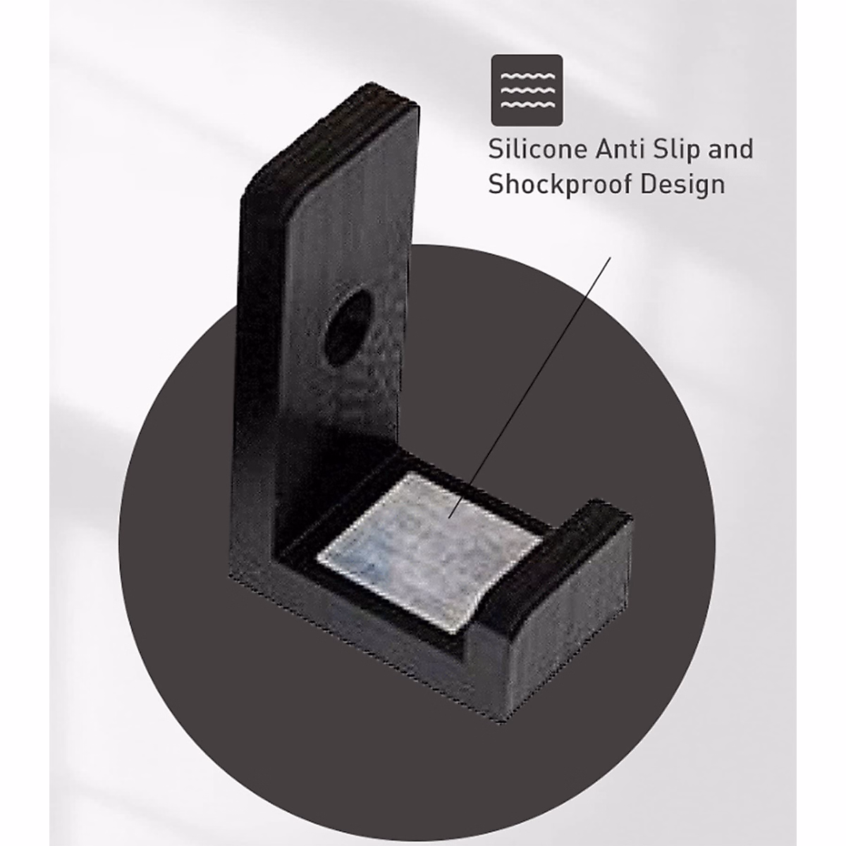 Wall Mount for PS4 Console Playstation 4 Near or Behind TV, Space Saving,Easy to Install PS4 Wall Mount