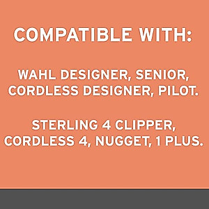 Wahl Professional - 3 Hole Adjusto-Lock 0000 Clipper Blade for Designer, Senior, Cordless Designer, Pilot, Sterling 4 Clipper, Sterling Cordless 4, Nugget and Sterling 1 – Model 1026-001