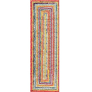 nuLOOM Hargis Labyrinth Runner Rug, 2' 5" x 8', Multi