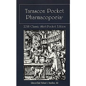 Tarascon Pocket Pharmacopoeia 2018 Classic Shirt-Pocket Edition