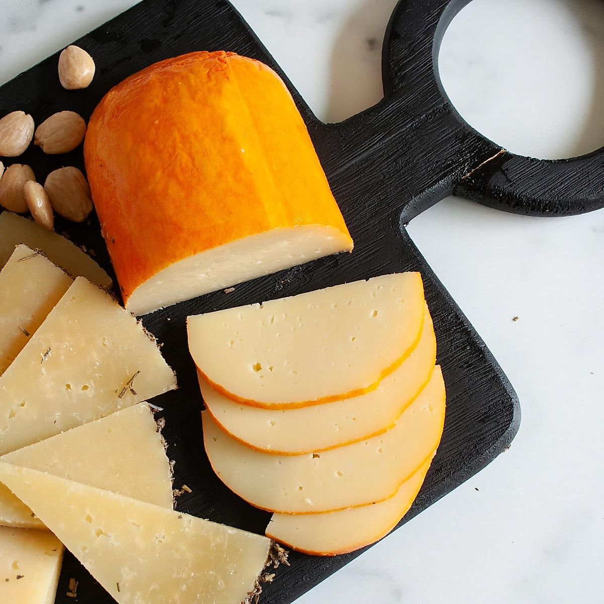 Spanish Cheese Assortment 2 Pound Hand Cut Imported from Spain + Free Sobrasada (Spreadable Chorizo)