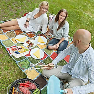 AYangrise 8-Compartment Divided+4 compartments for draining water Divided Clear Food Storage Container with Lid and Handle - Versatile Snack Tray for Refrigerator, Party, Travel, and Picnic