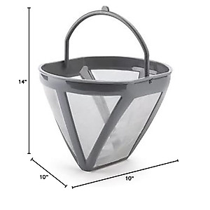 Smeg 50's Retro Drip Coffee Maker with Extra Glass Carafe, Red