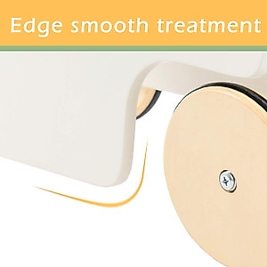 labebe Kids Ride On Toys for 1+ Year Old, Baby Balance Walker Car Toddler Wooden Ride-On Toy with Wheels, Children Push Walker Toy/Infant Riding Strollers for 12M+ Boys/Girls