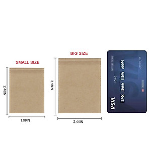 300PCS Tea Filter Bags , Disposable Paper Tea Bag with Drawstring Safe Strong Penetration Unbleached Paper for Loose Leaf Tea and Coffee（5x6CM)