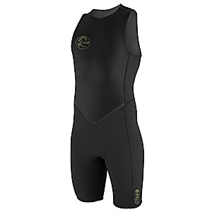 O'Neill Men's O'Riginal 2mm Back Zip Sleeveless Spring Wetsuit, Black, 3X-Large