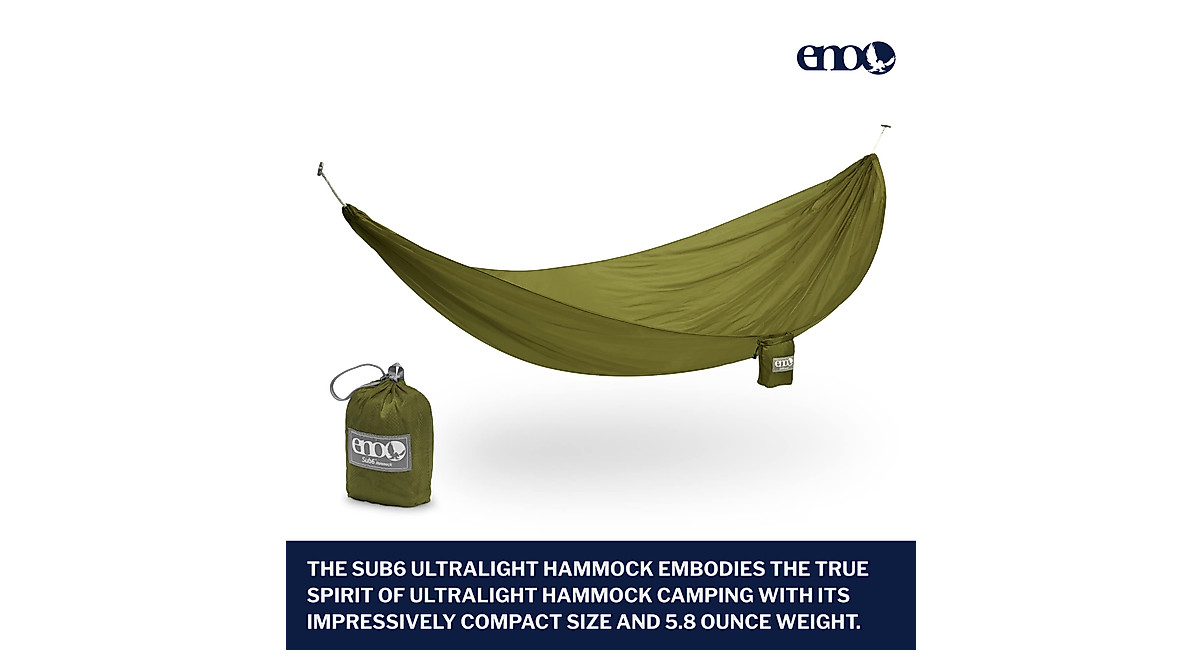 ENO SubLink Hammock: Lightweight Camping System