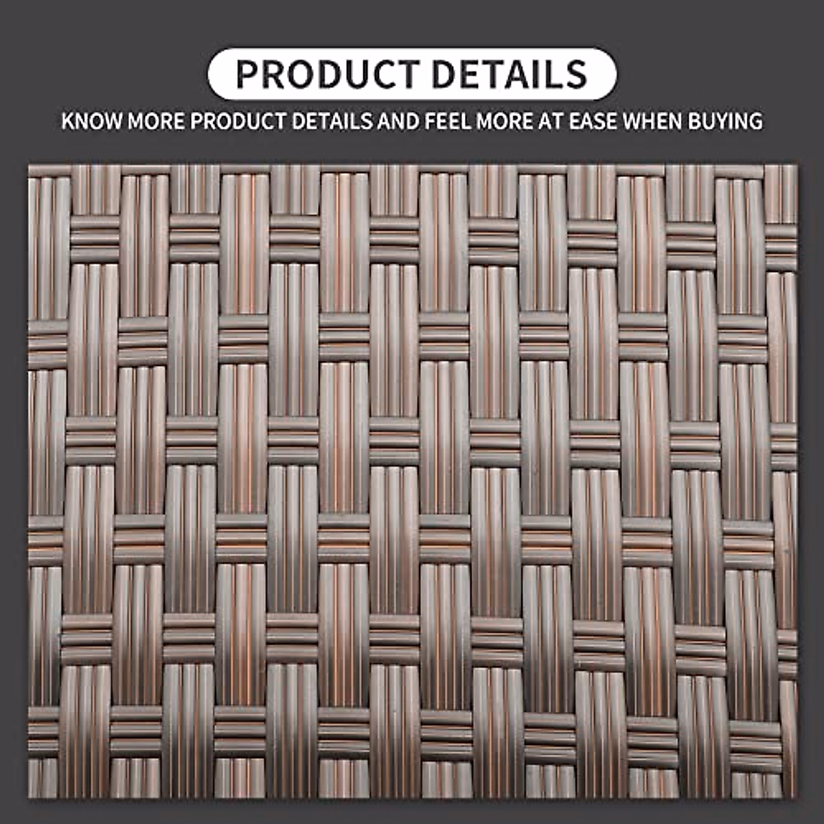 Outdoor Wicker Coffee Table Patio Furniture Garden Rattan 2-Layer Glass Table with Storage and Furniture Cover, Brown