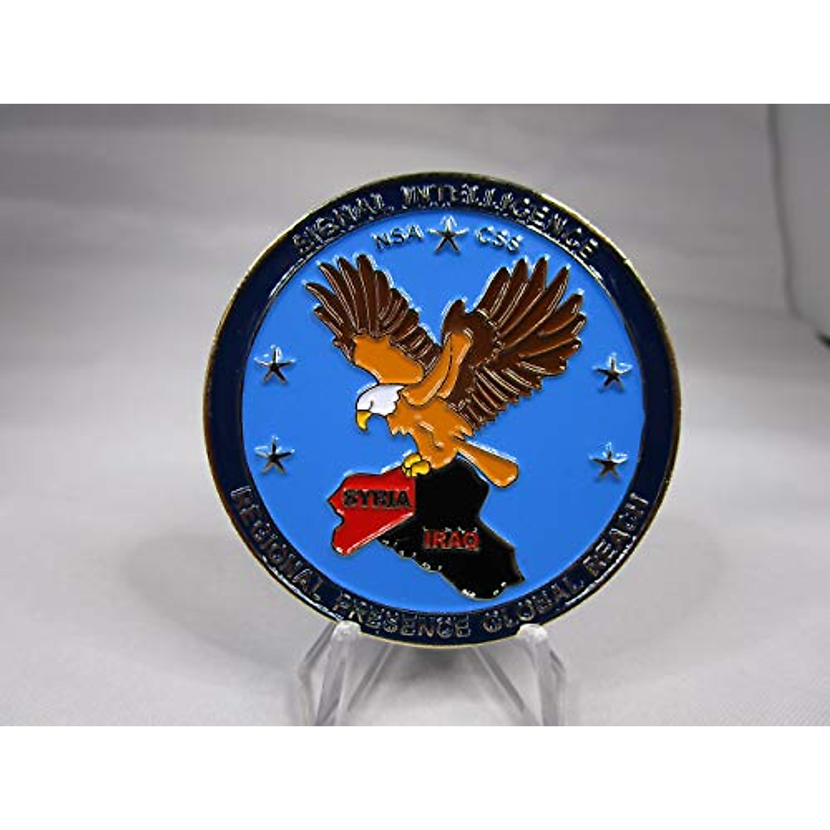 Middle Eastern Crytologic Center Europe Middle East Africa Signal Intelligence Regional Presence Global Reach Challenge Coin