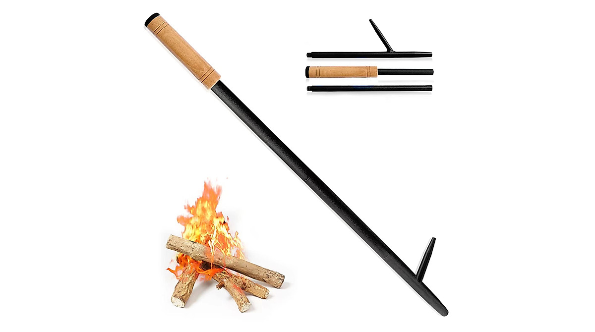 Marvoware 38" Fire Poker - Extra Long Stoker Tool