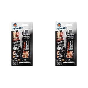 Permatex 25228 The Right Stuff 90 Minute Black Gasket Maker, 3 oz, 1 Count (Pack of 2)