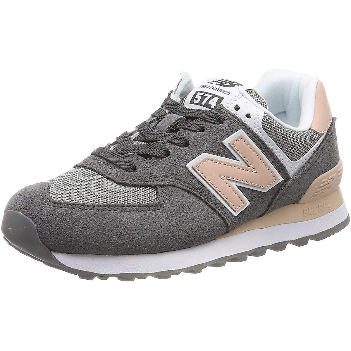New Balance Women's 574 V2 Essentials Sneaker, Violet Haze/White, 11