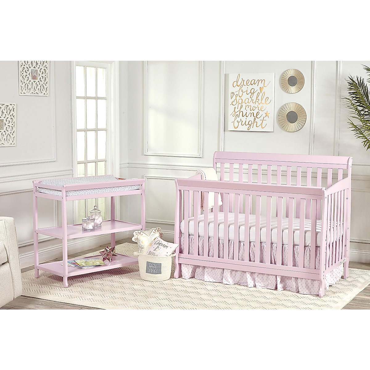 Suite Bebe Riley Changing Table, Pink