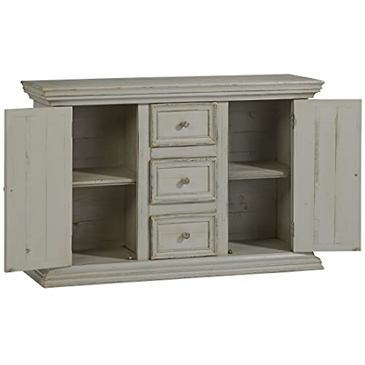 Progressive Furniture Rory Accent Credenza/Console, Gray