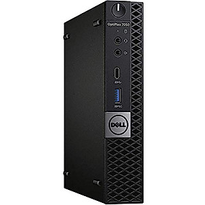 Dell OptiPlex 7050 Micro Form Factor Desktop, i3, 16GB, 256GB SSD, Win10 Pro.