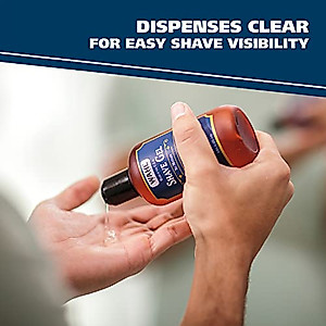 Wahl Shave Gel for a Clean, Close, Comfortable Shave. Easy to See Edging with the Clear Gel, Easily Clean the Razor and Soften Beard and Skin. Reduce Knicks, Scrapes, & Irritation – 8.5 Oz - 805609A