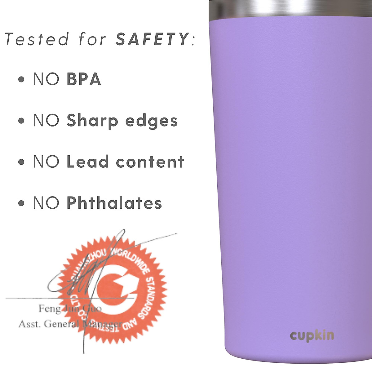 CUPKIN Stainless Steel Insulated Tumbler with Lid and Straw, 20 oz Water Bottle & Straw, Stainless Steel Cups, Travel Coffee Mug for Adults, Iced Coffee Cup with Lid, Tumbler for Travel