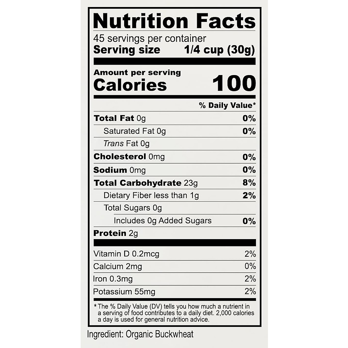 Anthony's Organic Buckwheat Flour, 3 lb, Grown in USA, Gluten Free, Vegan