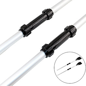 Tbest 1Inch Kayak Paddle Connector,2pcs Plastic Kayak Paddle Connector Replacement Accessory for Kayak Inflatable Boat Oar Connector Replacement Oar Connector 28mm Kayak Paddle Connector