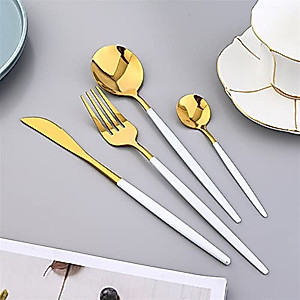 MABSSI Stainless Steel Cutlery Set Knife Fork Spoon Cutlery Kitchen Cutlery