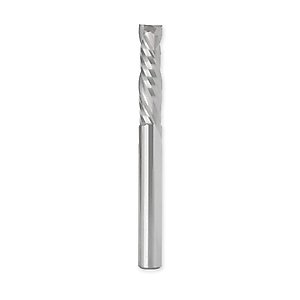 ROUTYBITS - 1/4 Diameter, Compression Cut Bit, 1/4 in Dia Shank, 1 inch Cut Length, Solid Carbide, Spiral Endmill, CNC Router Bits