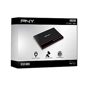 PNY CS1311 480GB 2.5” SATA III Internal Solid State Drive (SSD) - (SSD7CS1311-480-RB)