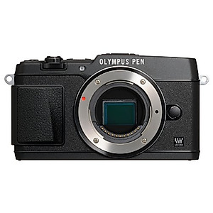 Olympus E-P5 16.1MP Mirrorless Digital Camera with 3-Inch LCD- Body Only (Black)
