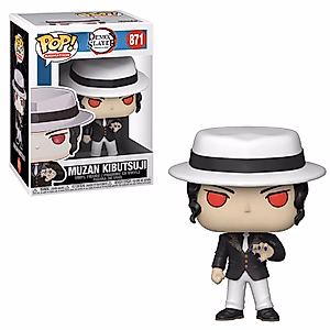 POP Demon Slayer - Muzan Kibutsuji Funko Vinyl Figure (Bundled with Compatible Box Protector Case)