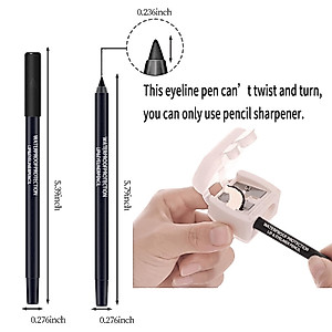 Sumeitang 25 Color Eyeliner Pencil Set Colorful Pearl Eye Liner Metallic Glitter Colored Eyeliner Gel Eye Shadow Pen Kit Professional Eye Makeup Pencils Set