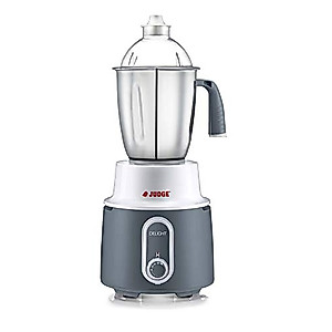 Judge Delight Wet/Dry 3-Jar Mixer Grinder Powerful 750 Watts Motor, Stainless Steel Blades and Jars, Modern Elegant Design, 110v for USA
