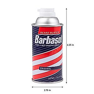 Barbasol Diversion Safe Stash Can with Food Grade Smell Proof Bag with Hidden Compartment for Keys, Cash and Valuables