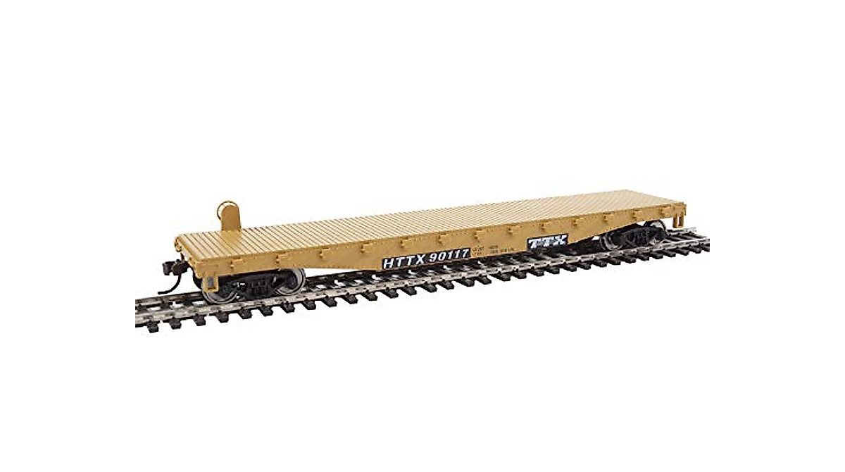 Walthers Trainline HO Scale TTX Flat Car - Model Train