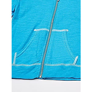 Hanes Girls’ Zip-Up Hoodie, Girls' Full Zip Sweatshirt, Hooded Sweatshirts for Girls, Girls’ Cotton Hoodies