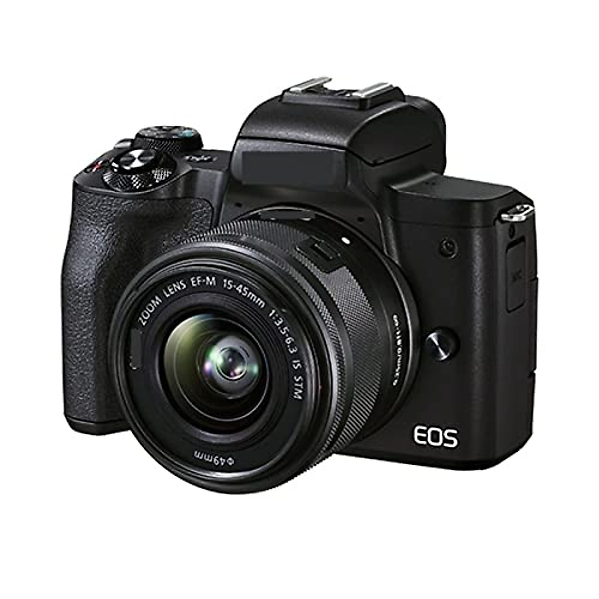 Camera EOS M50 II Mirrorless Camera Digital Camera with Ef-m 15-45mm F / 3.5 Lens Digital Camera (Color : W)